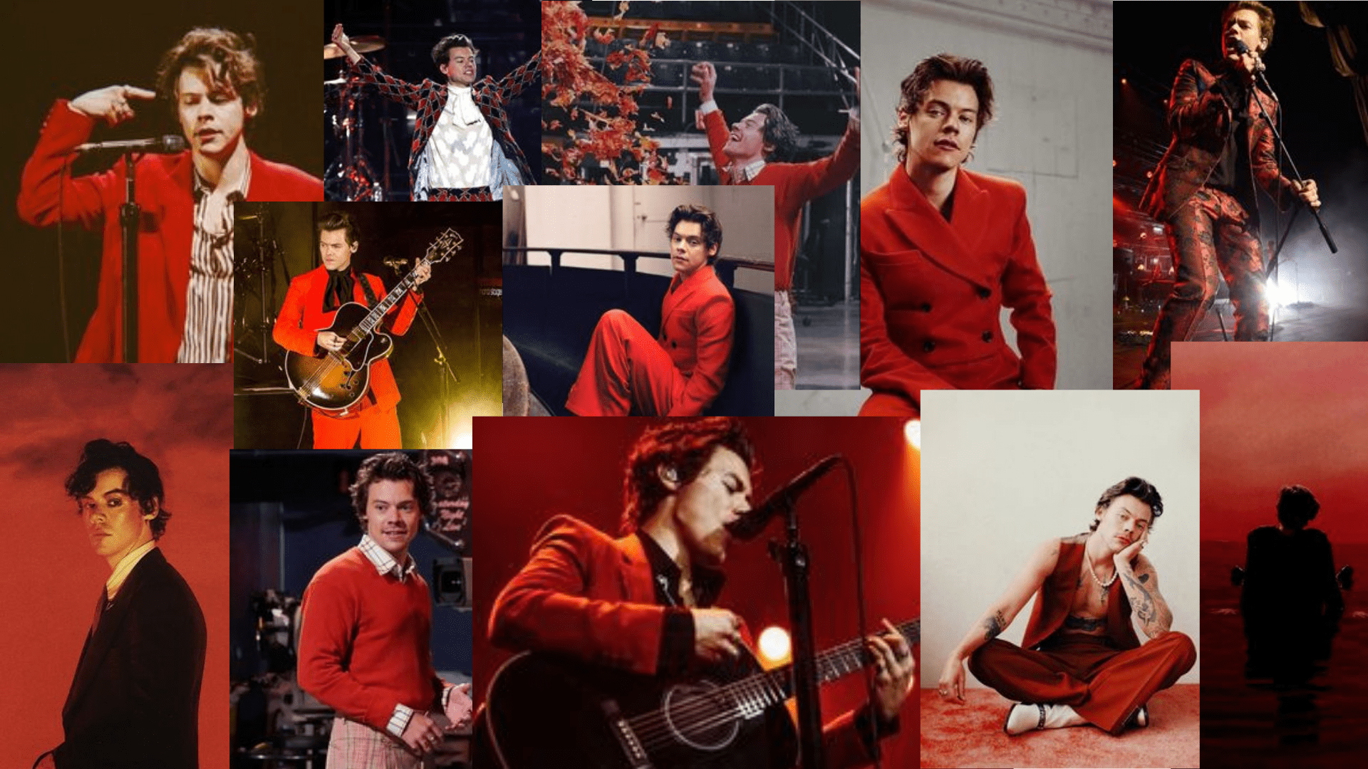 Harry Styles Collage Computer Wallpapers - Top Free Harry Styles ...