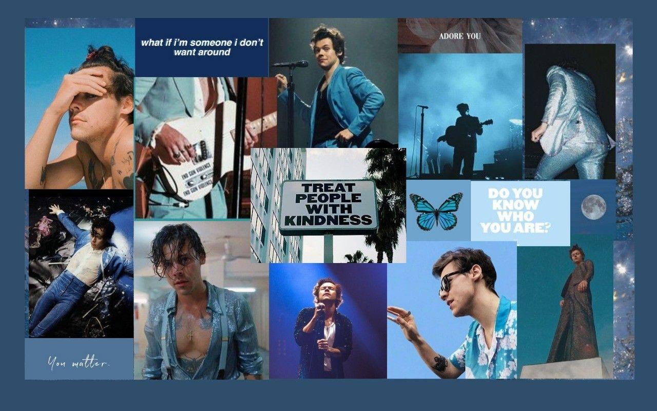 Harry Styles Collage Computer Wallpapers - Top Free Harry Styles ...
