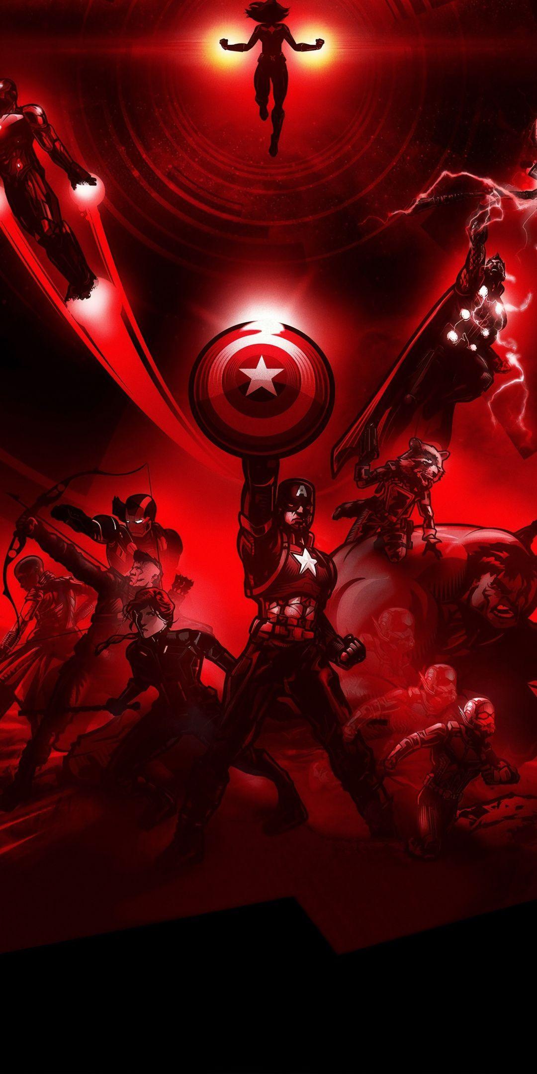Red Marvel Wallpapers - Top Free Red Marvel Backgrounds - WallpaperAccess