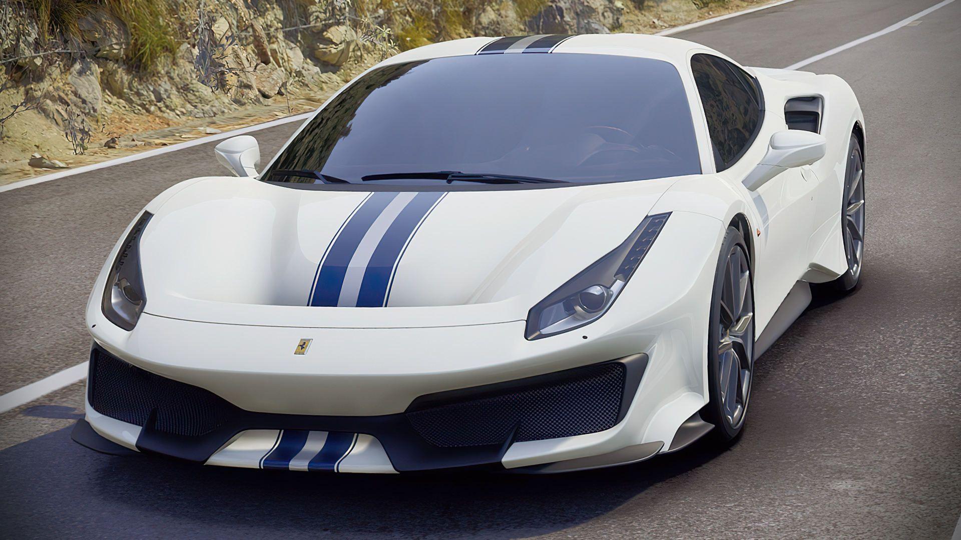 White Ferrari 488 Wallpapers - Top Free White Ferrari 488 Backgrounds ...