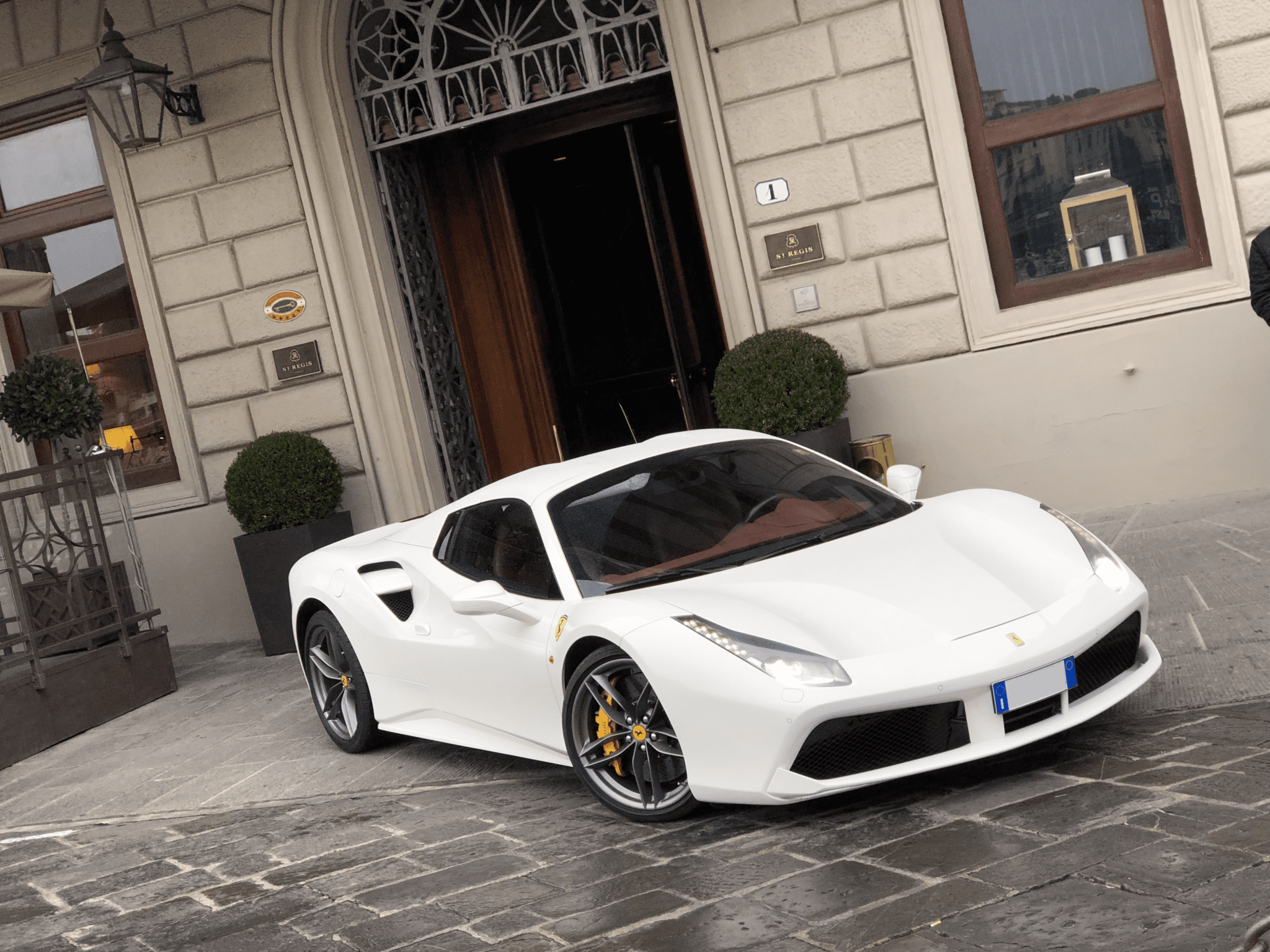 White Ferrari 488 Wallpapers - Top Free White Ferrari 488 Backgrounds ...