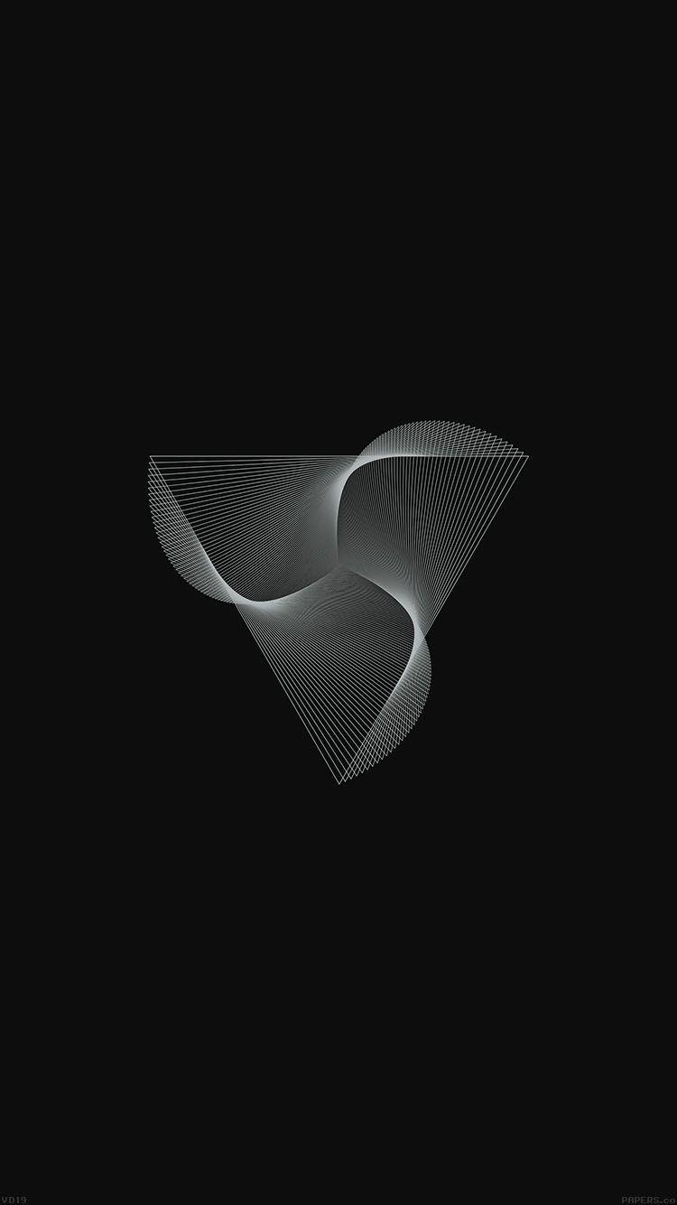Abstract Black iPhone 8 Plus Wallpapers - Top Free Abstract Black ...