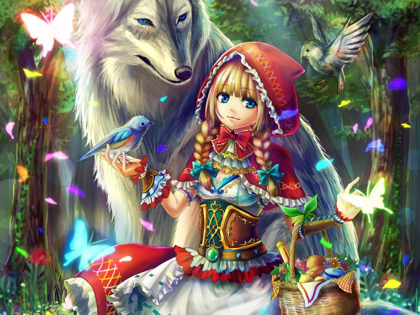 Red Riding Hood Anime Wallpapers - Top Free Red Riding Hood Anime ...