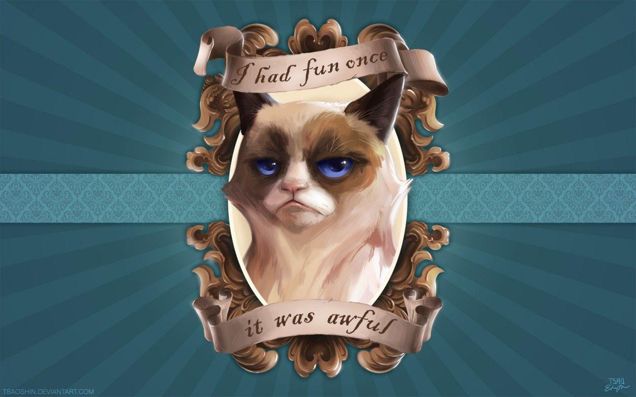 Grumpy Cat Desktop Wallpapers - Top Free Grumpy Cat Desktop Backgrounds ...