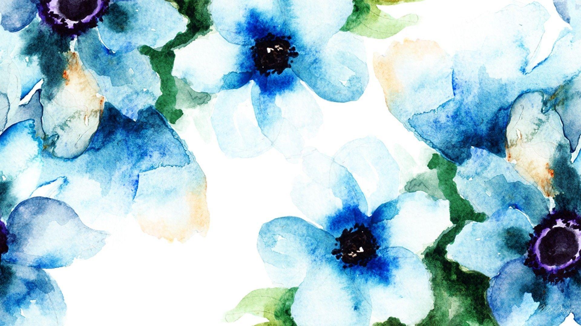 Spring Watercolor Desktop Wallpapers - Top Free Spring Watercolor ...