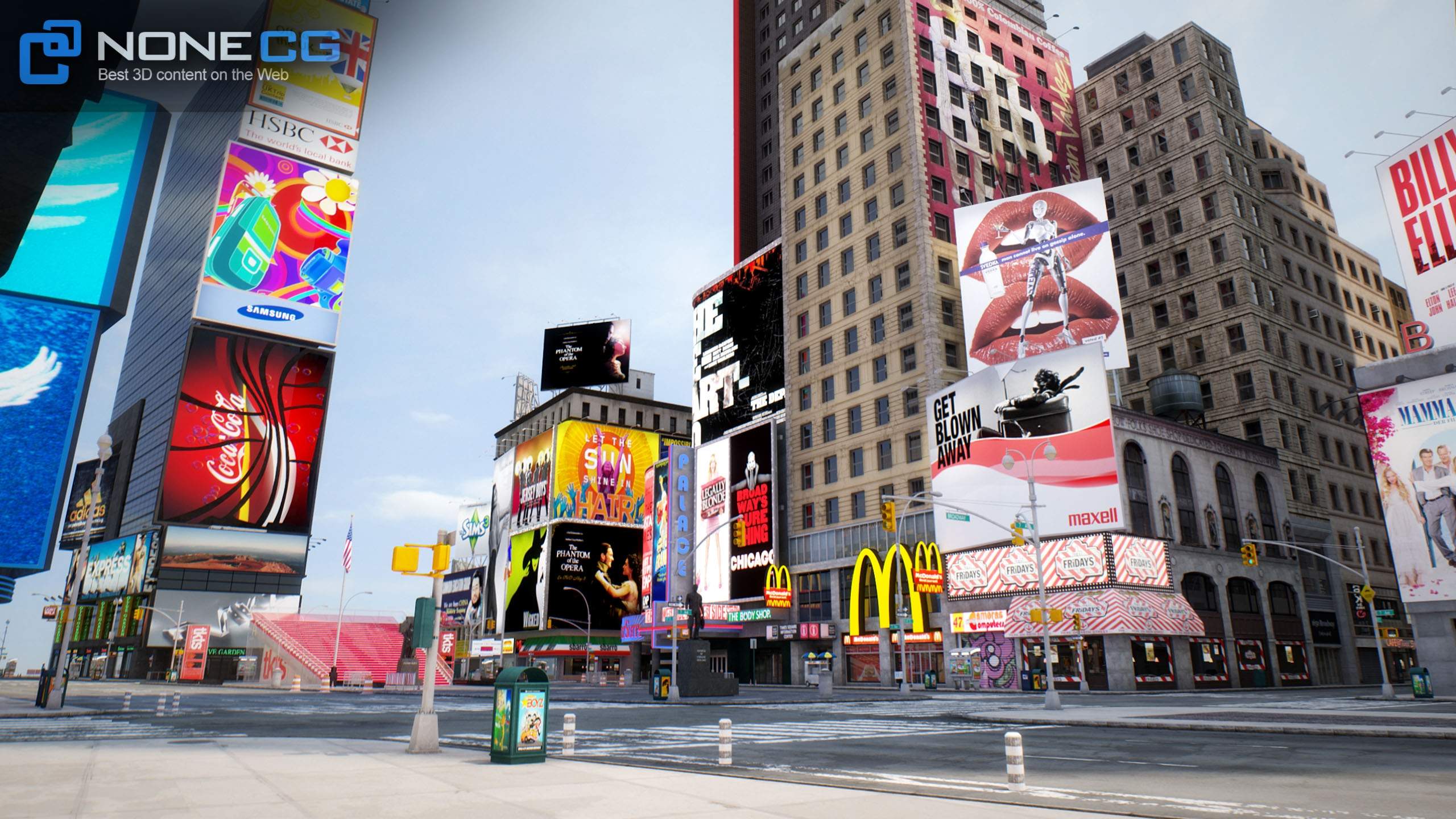 Time Square 3D Wallpapers - Top Free Time Square 3D Backgrounds ...