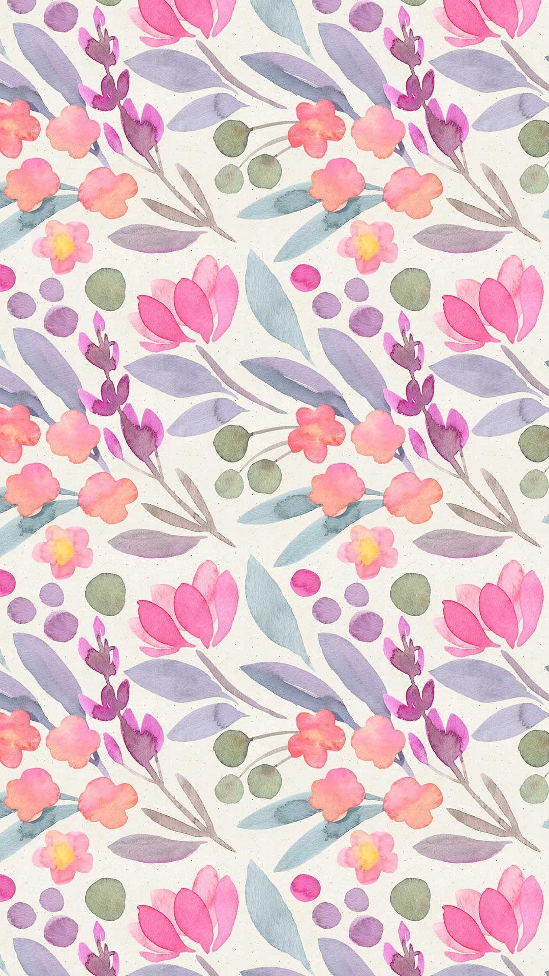 Pastel Color Floral Wallpapers - Top Free Pastel Color Floral ...