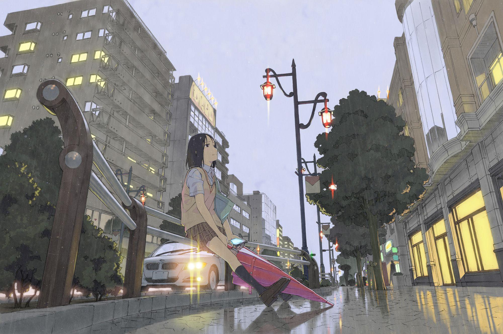 Anime Rainy Day Wallpapers - Top Free Anime Rainy Day Backgrounds ...