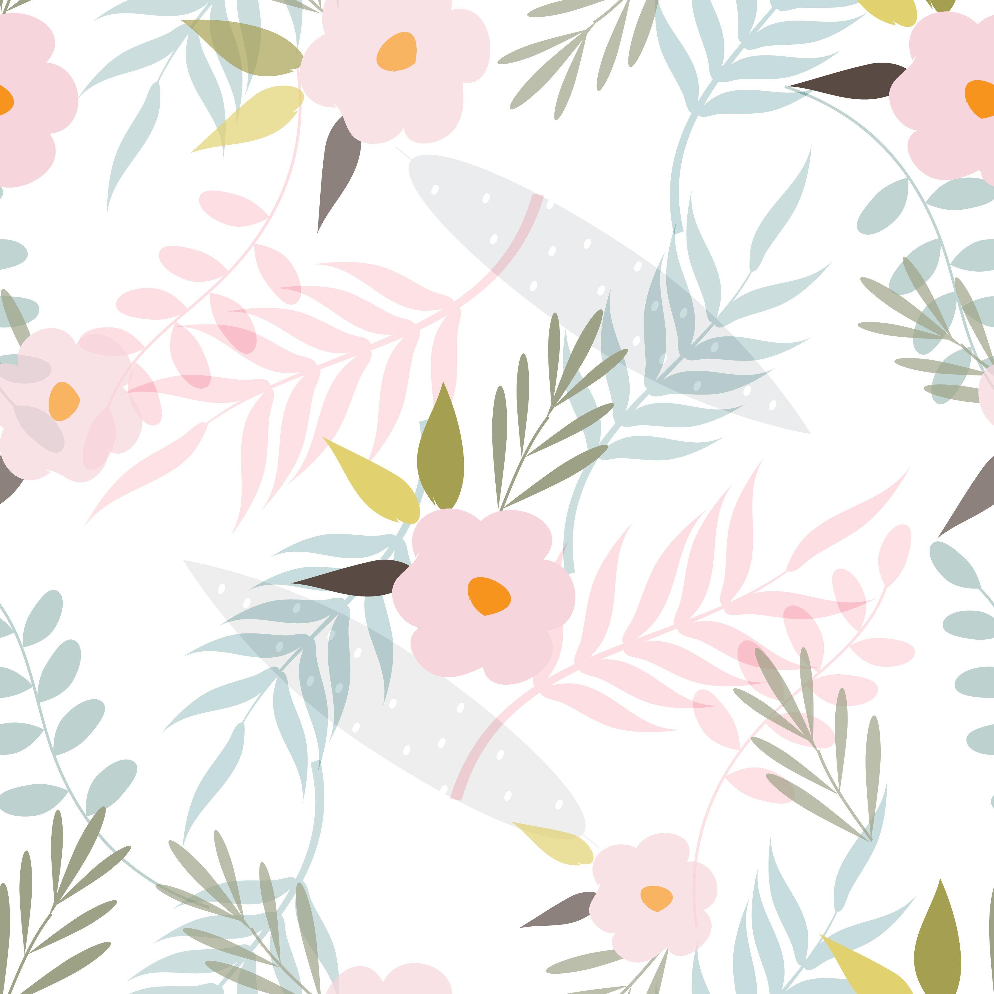 Pastel Color Floral Wallpapers - Top Free Pastel Color Floral ...