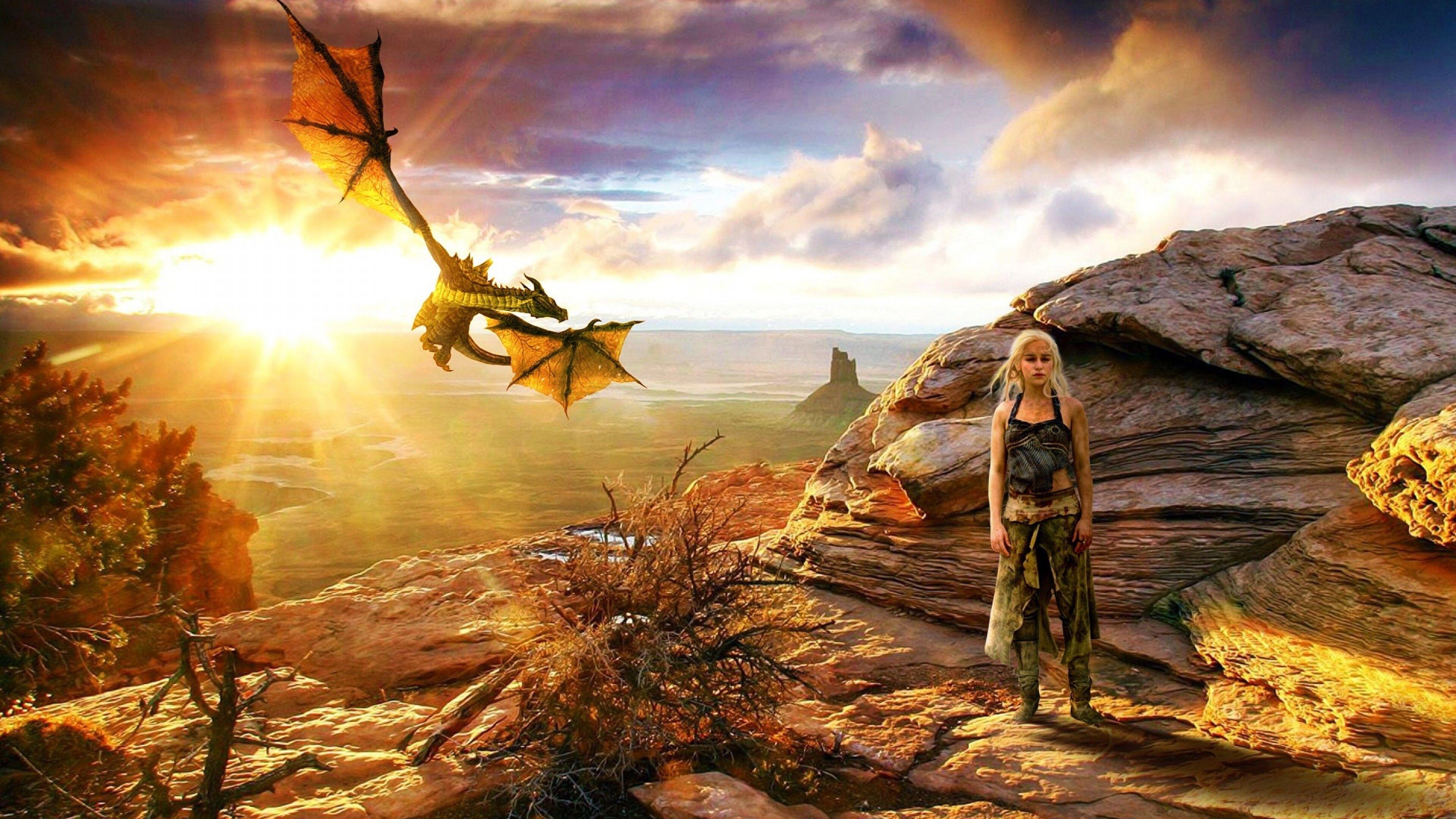 Drogon Game of Thrones 4K Wallpapers - Top Free Drogon Game of Thrones ...