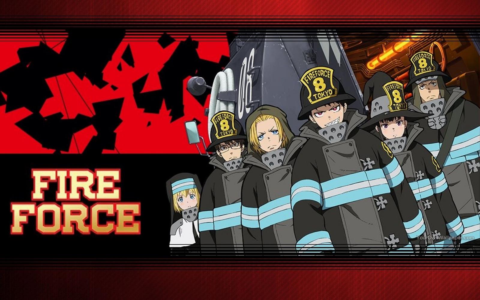 Fire Force Desktop Wallpapers - Top Free Fire Force Desktop Backgrounds ...