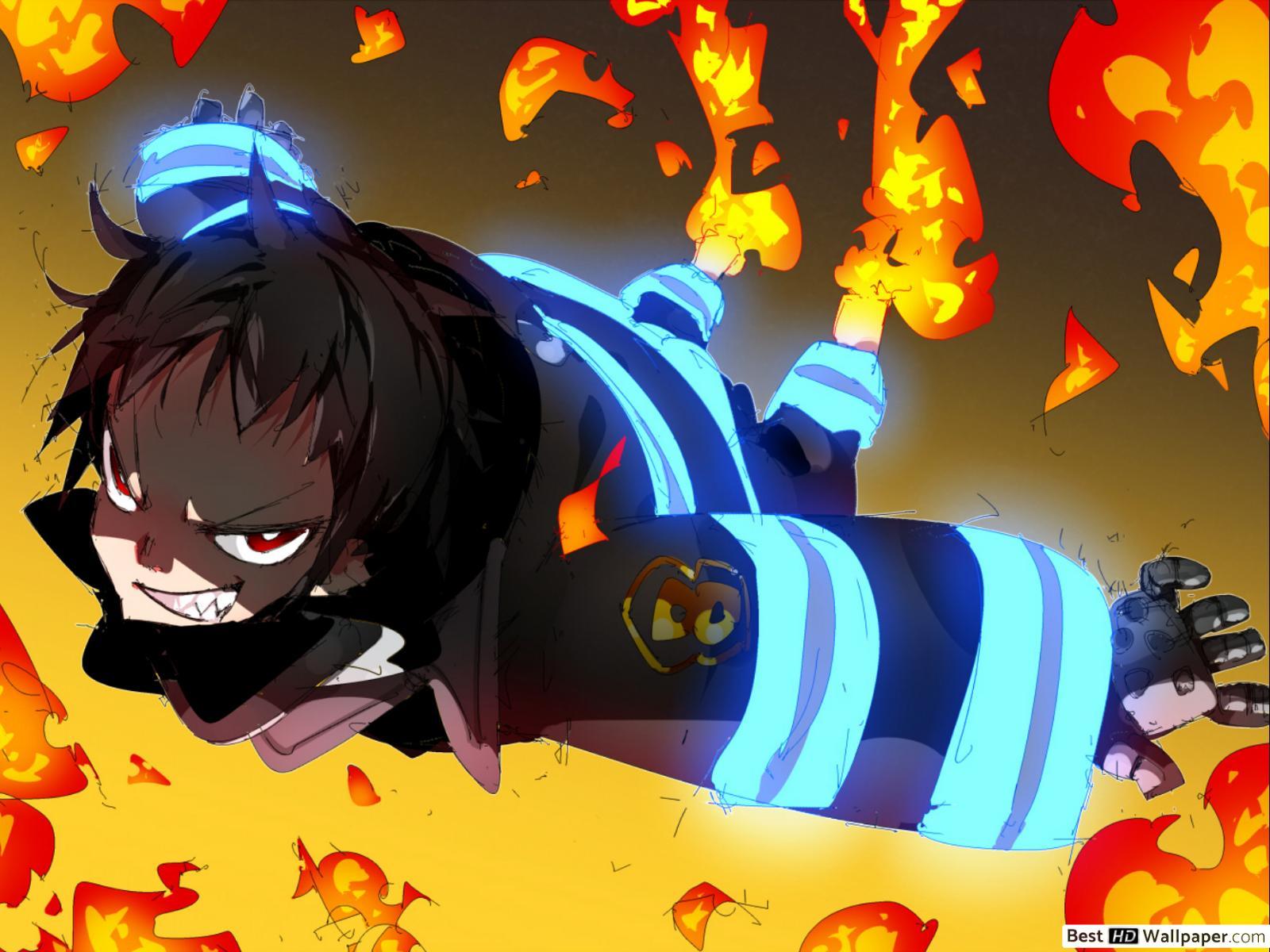 Fire Force Desktop Wallpapers - Top Free Fire Force Desktop Backgrounds ...