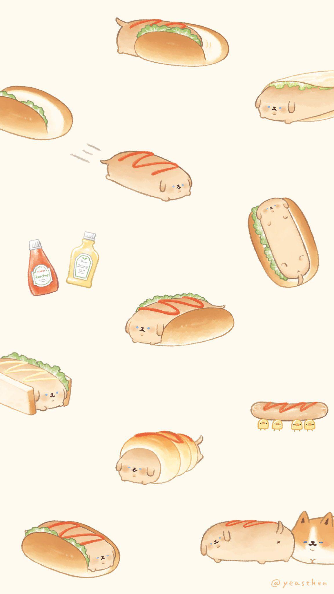 Cartoon Bread Wallpapers - Top Free Cartoon Bread Backgrounds ...