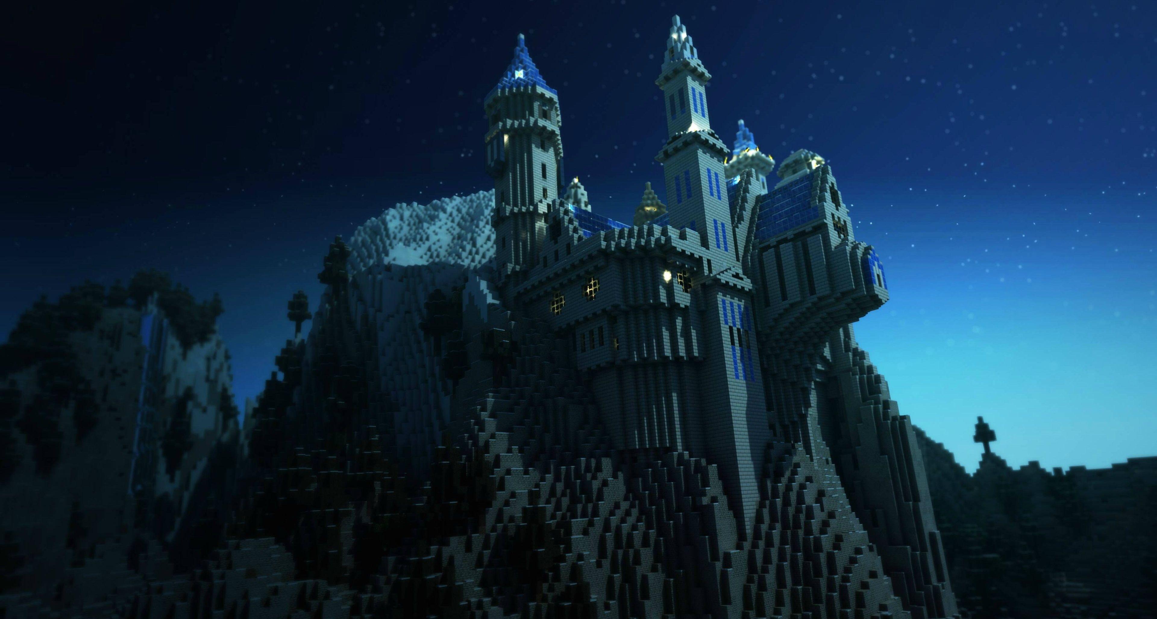 Blue Minecraft 4K Wallpapers - Top Free Blue Minecraft 4K Backgrounds ...