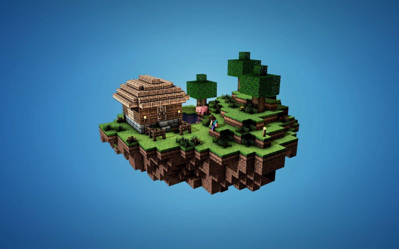 Blue Minecraft 4K Wallpapers - Top Free Blue Minecraft 4K Backgrounds ...
