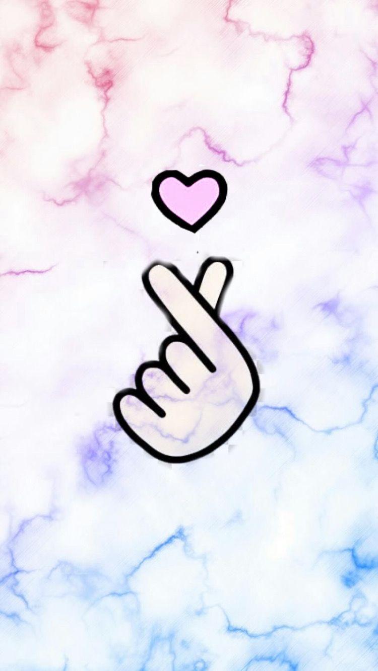 BTS Finger Heart Wallpapers - Top Free BTS Finger Heart Backgrounds ...