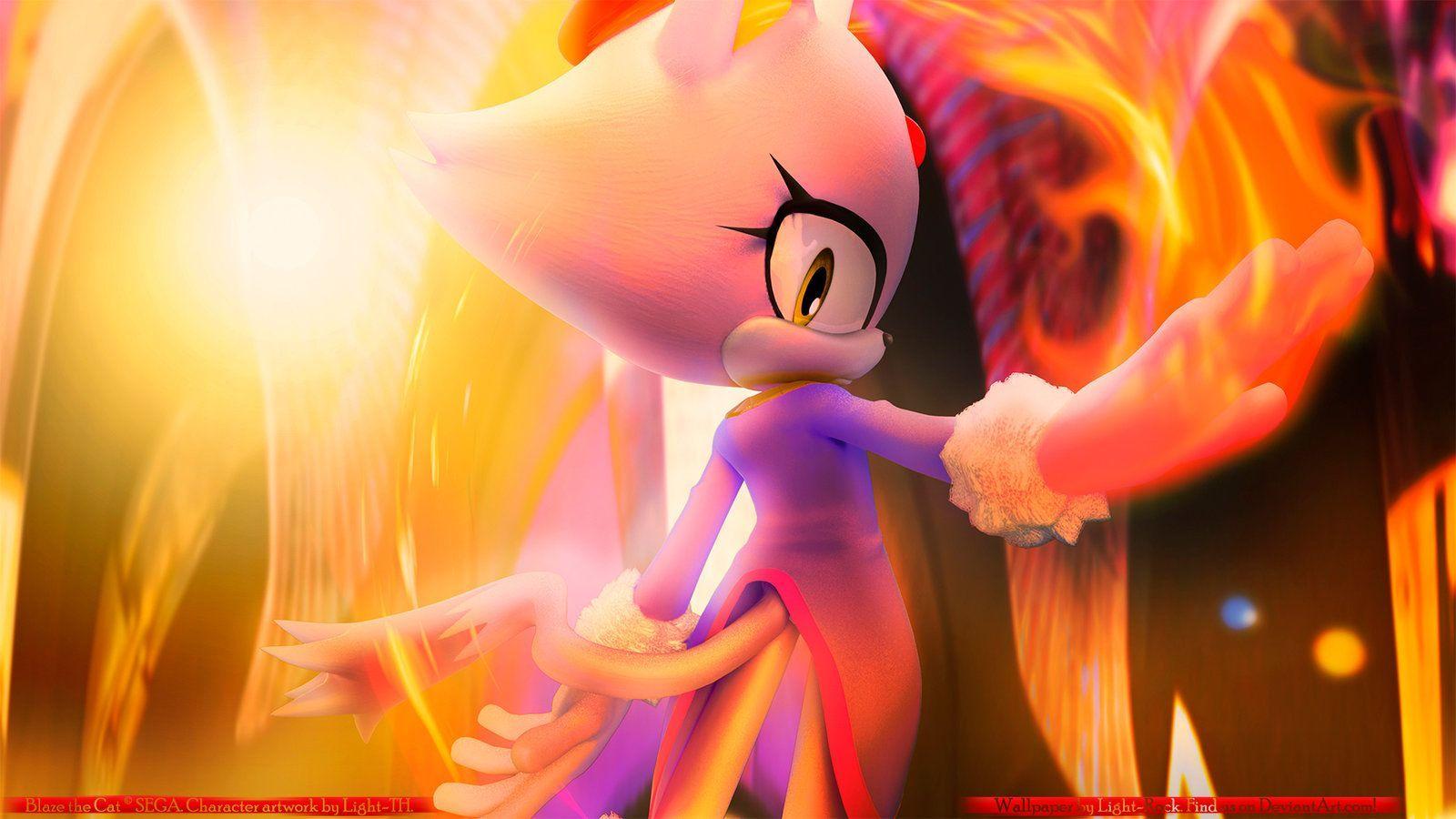 Blaze The Cat Wallpapers - Top Free Blaze The Cat Backgrounds ...