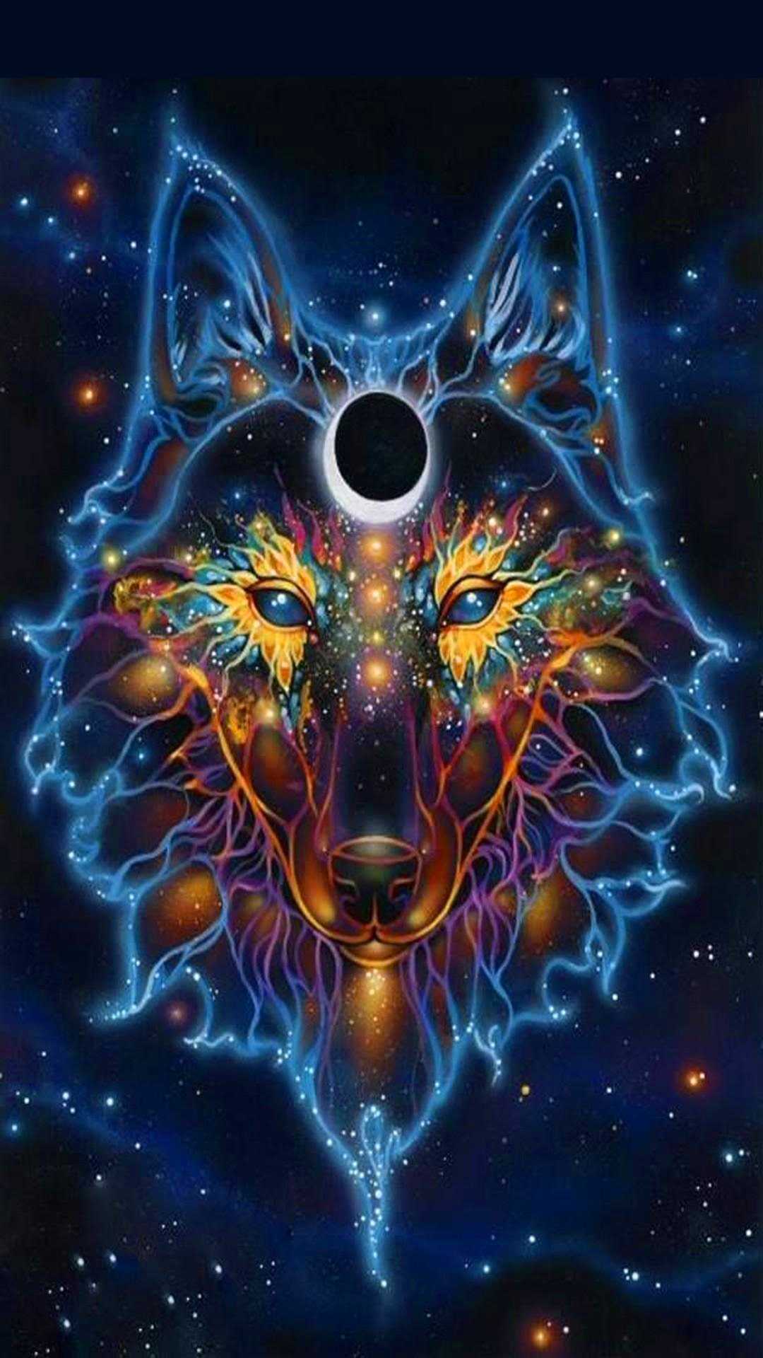 Color Wolf Wallpapers - Top Free Color Wolf Backgrounds - WallpaperAccess