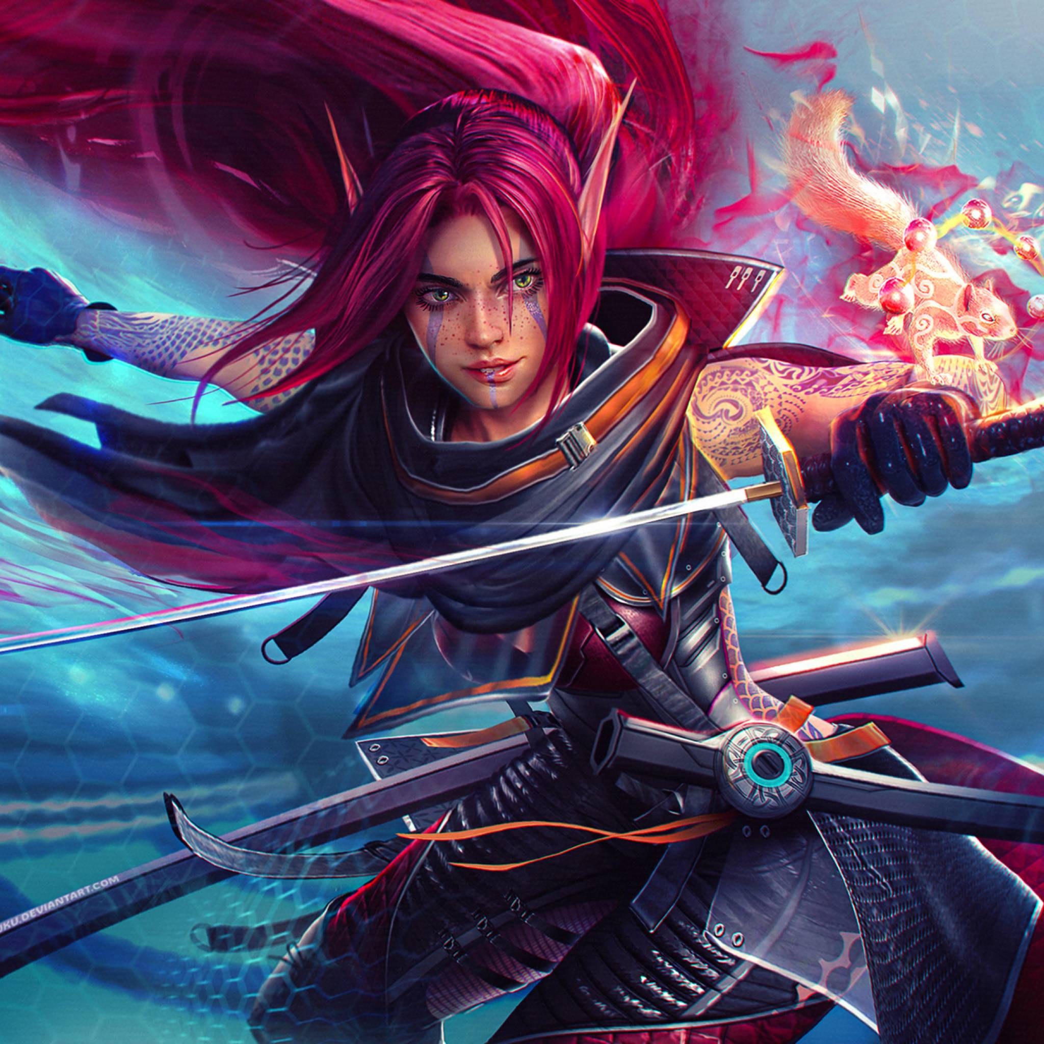 Anime Elf Warrior Wallpapers - Top Free Anime Elf Warrior Backgrounds ...