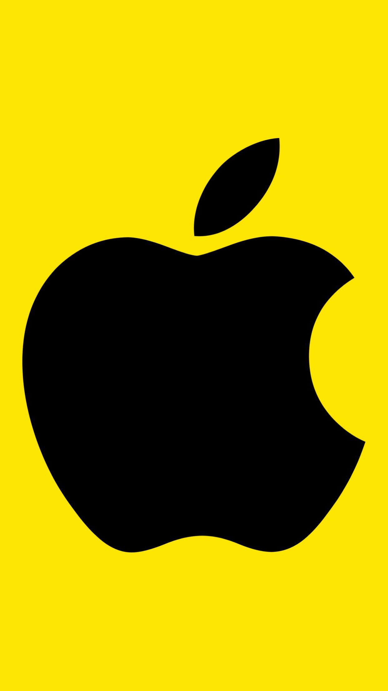 Yellow Apple iPhone Wallpapers - Top Free Yellow Apple iPhone ...