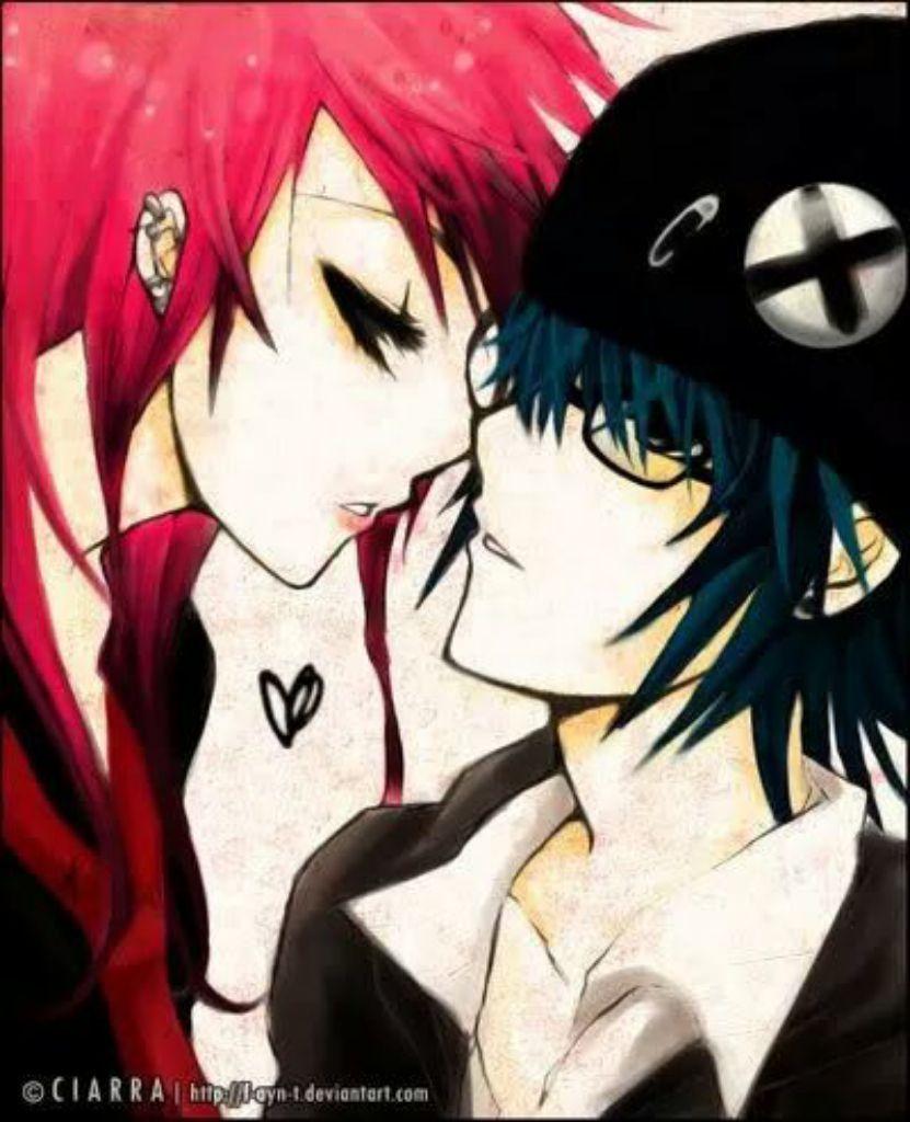 Emo Couple Wallpapers - Top Free Emo Couple Backgrounds - WallpaperAccess