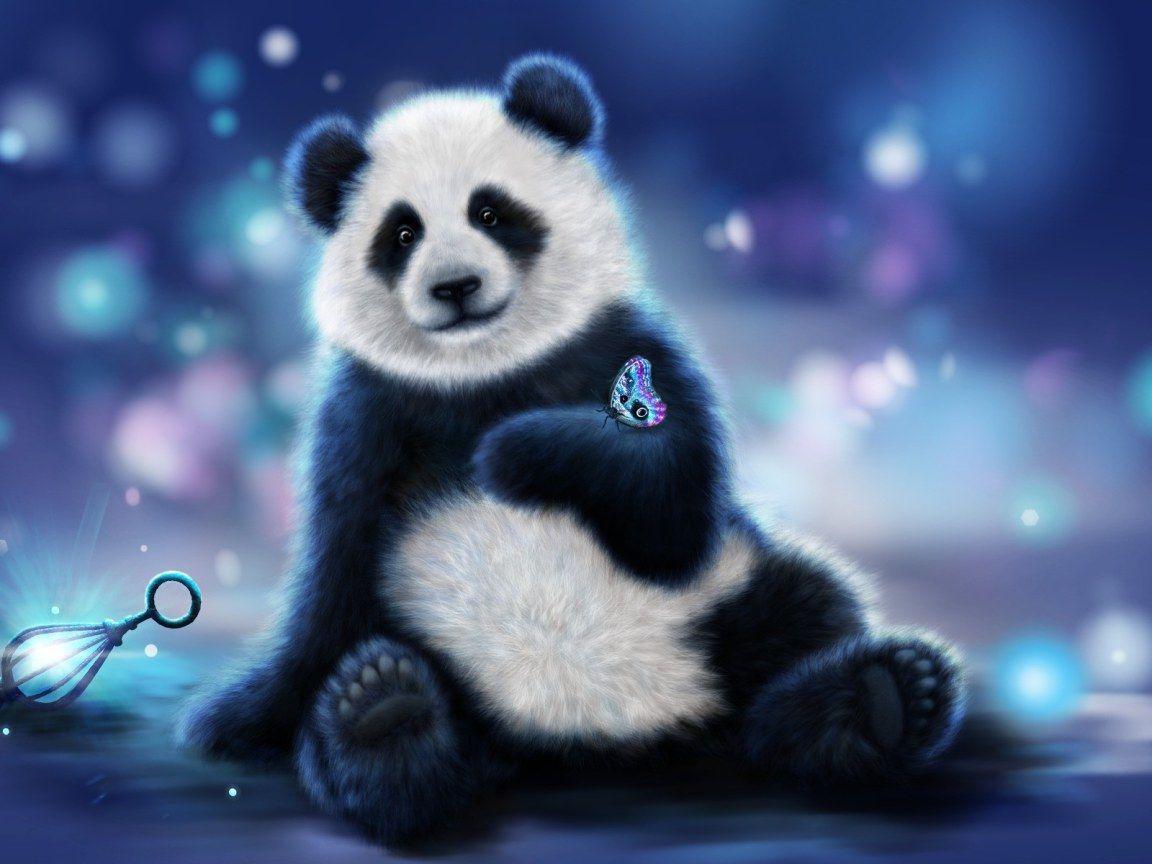 Chibi Cute Panda Wallpapers - Top Free Chibi Cute Panda Backgrounds ...