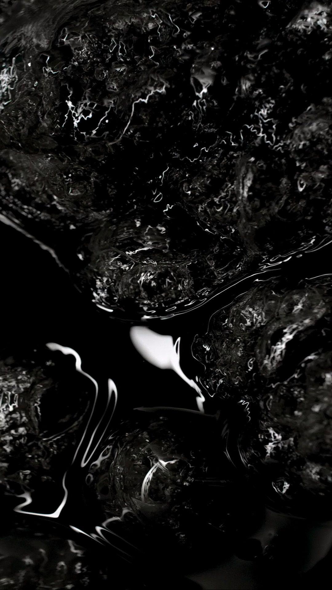 Black Liquid Wallpapers - Top Free Black Liquid Backgrounds ...