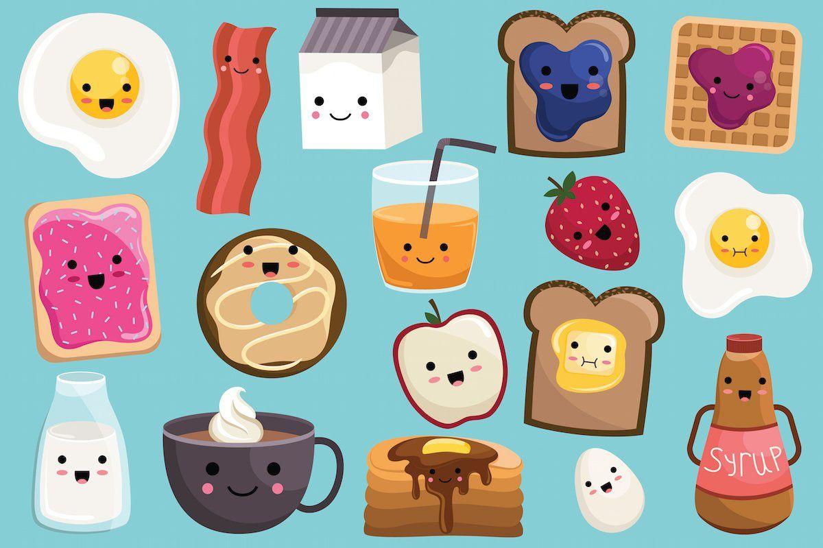 Cartoon Breakfast Wallpapers - Top Free Cartoon Breakfast Backgrounds ...