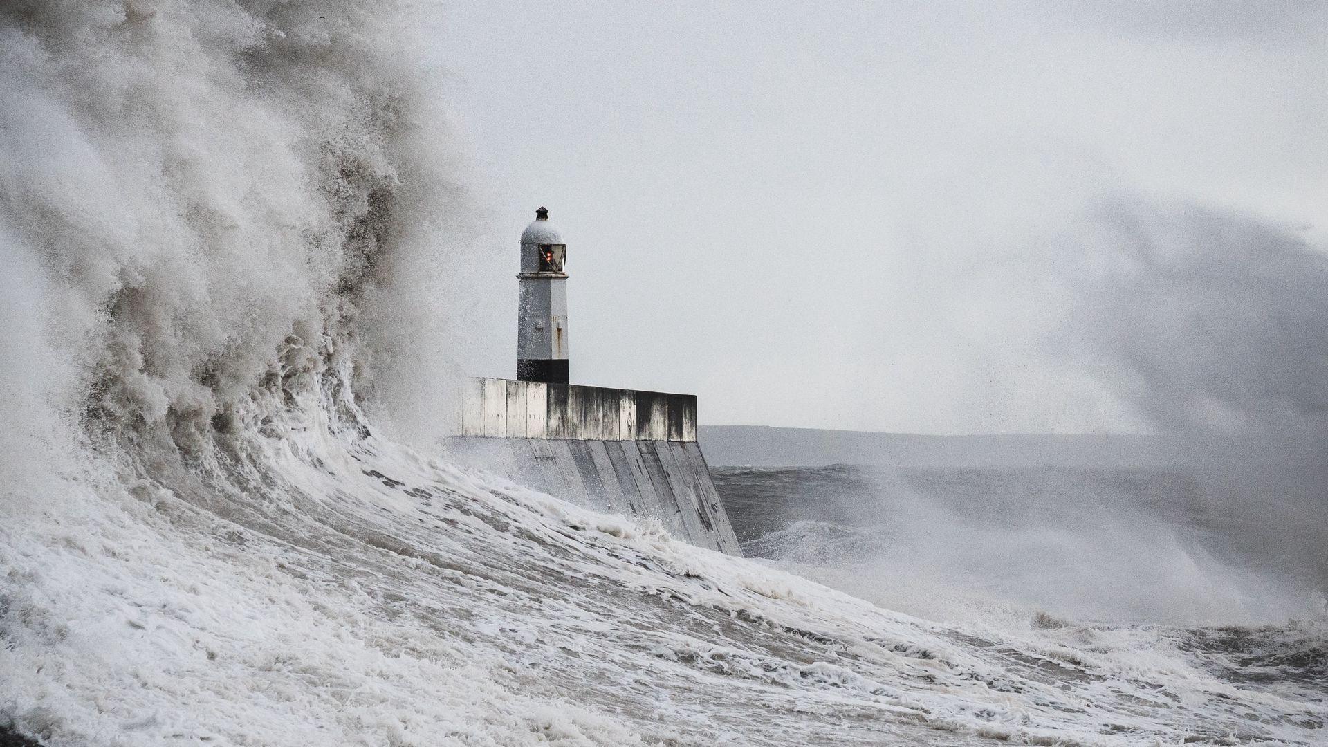 Lighthouse Storm Wallpapers - Top Free Lighthouse Storm Backgrounds ...