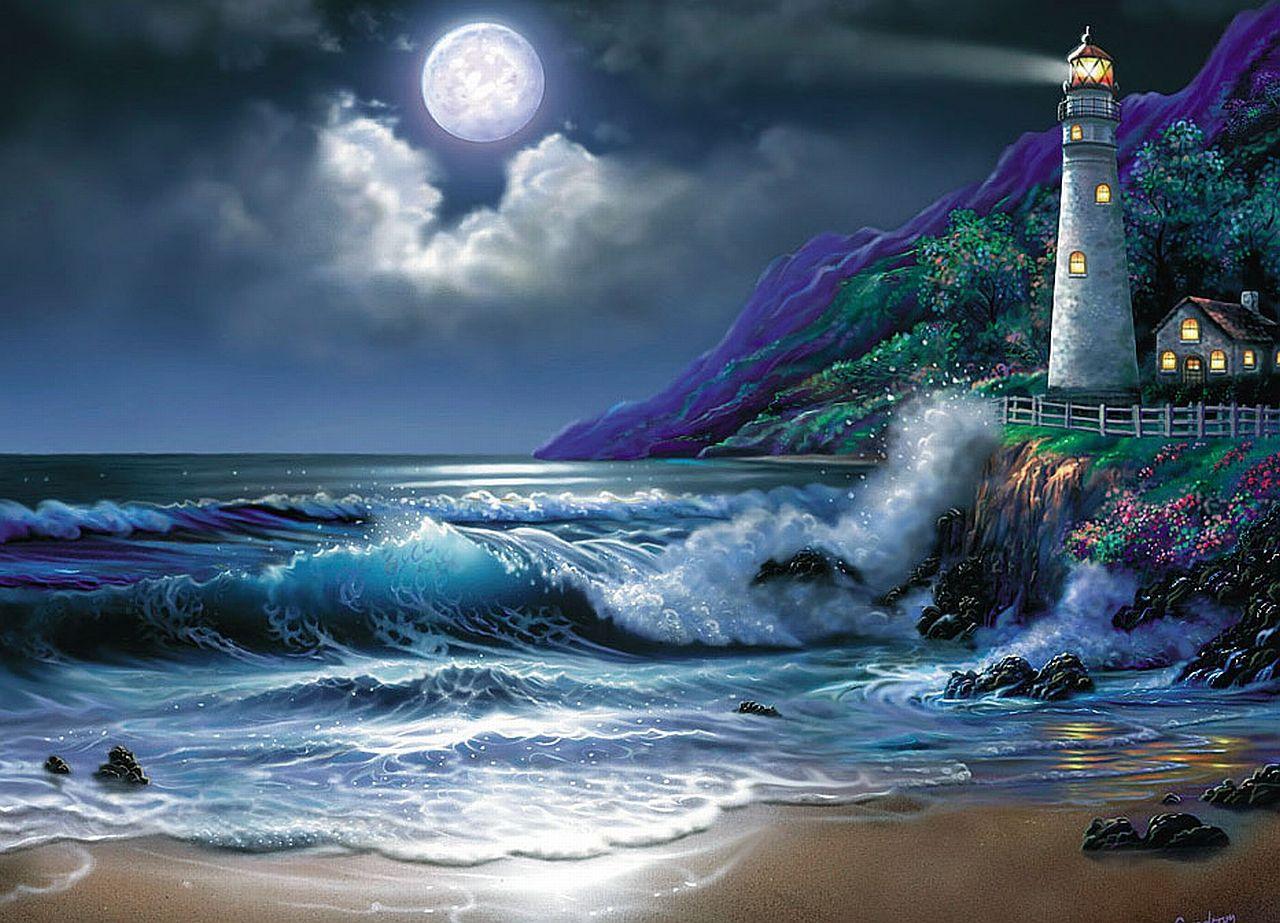 Lighthouse Storm Wallpapers - Top Free Lighthouse Storm Backgrounds ...