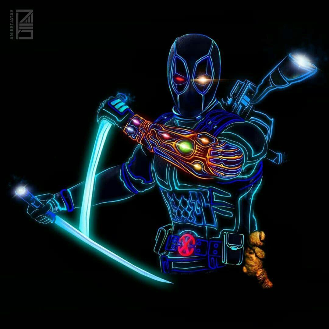 Deadpool Neon Wallpapers - Top Free Deadpool Neon Backgrounds ...