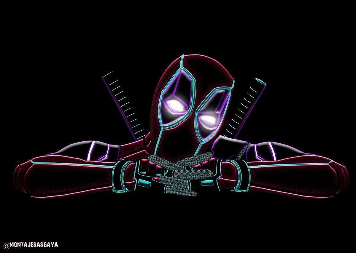 Deadpool Neon Wallpapers - Top Free Deadpool Neon Backgrounds ...