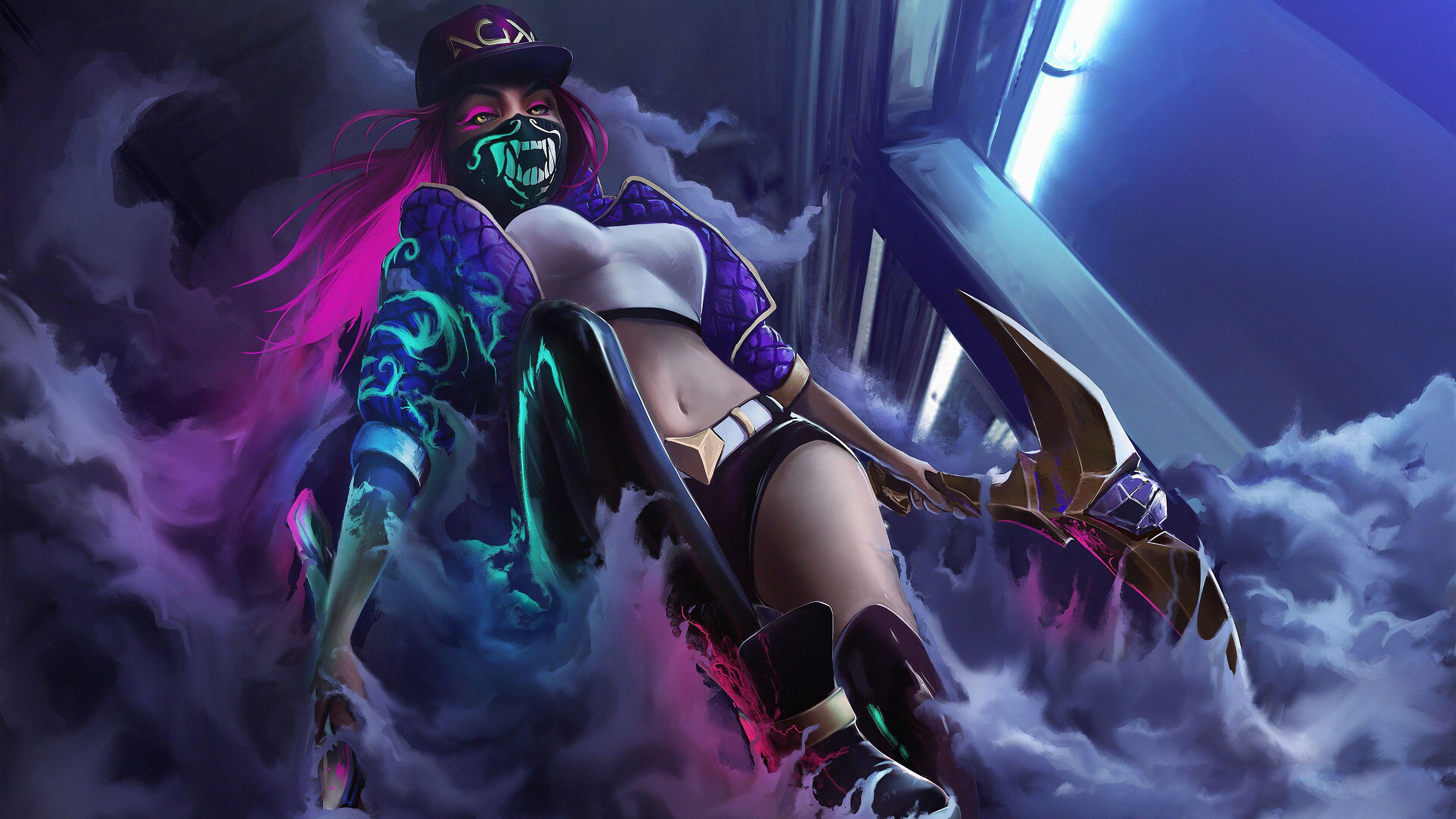 Akali KDA Wallpapers - Top Free Akali KDA Backgrounds - WallpaperAccess