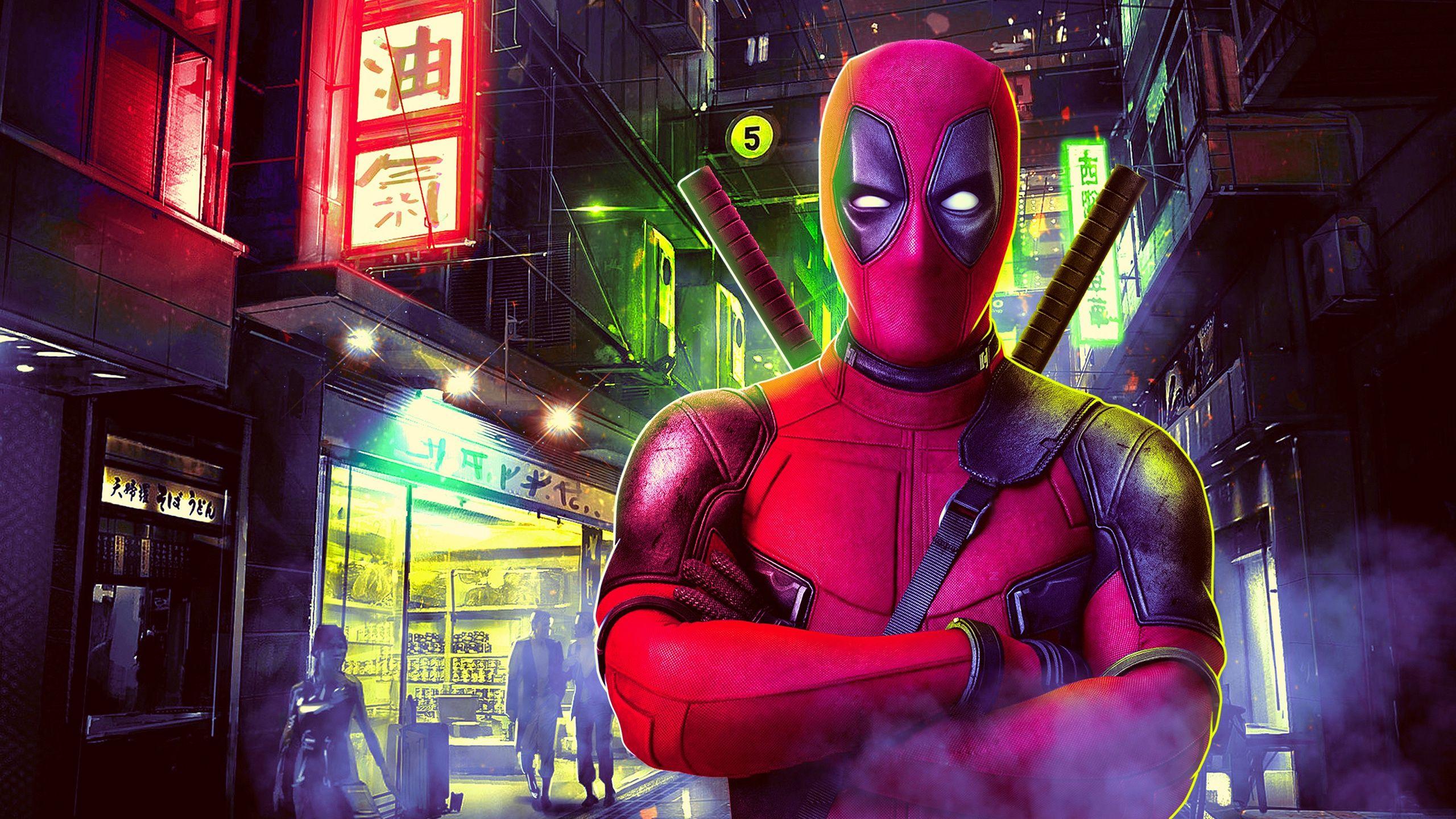 Deadpool Neon Wallpapers - Top Free Deadpool Neon Backgrounds ...