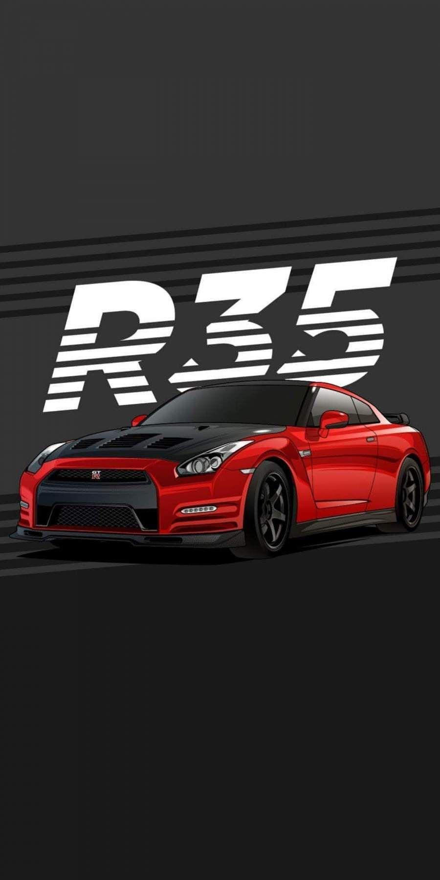 GTR R35 Red Wallpapers - Top Free GTR R35 Red Backgrounds - WallpaperAccess