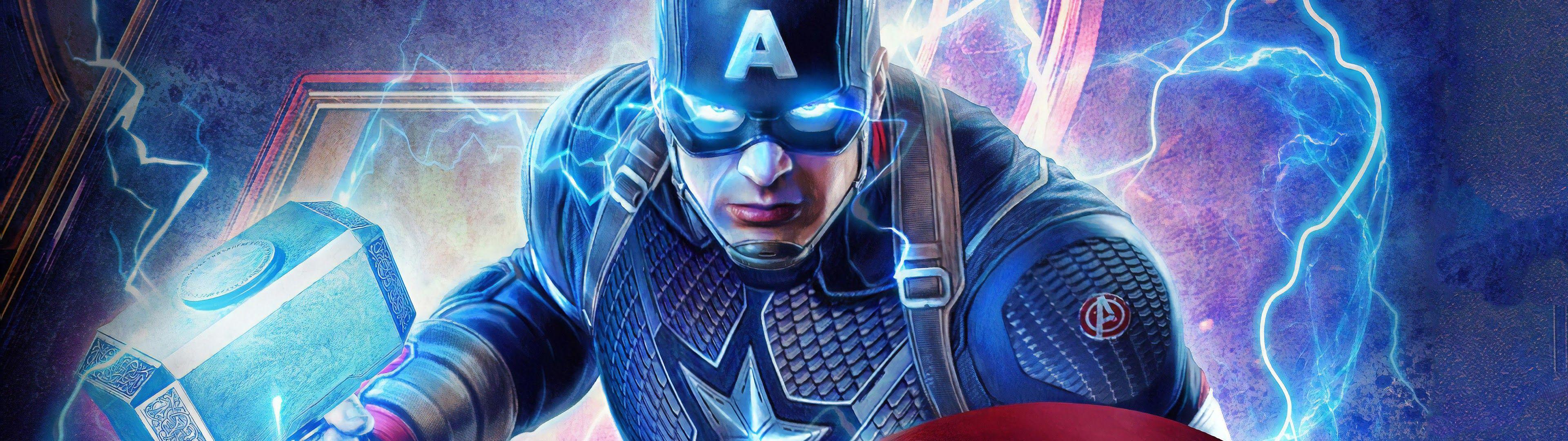 Captain America Dual Monitor Wallpapers - Top Free Captain America Dual ...