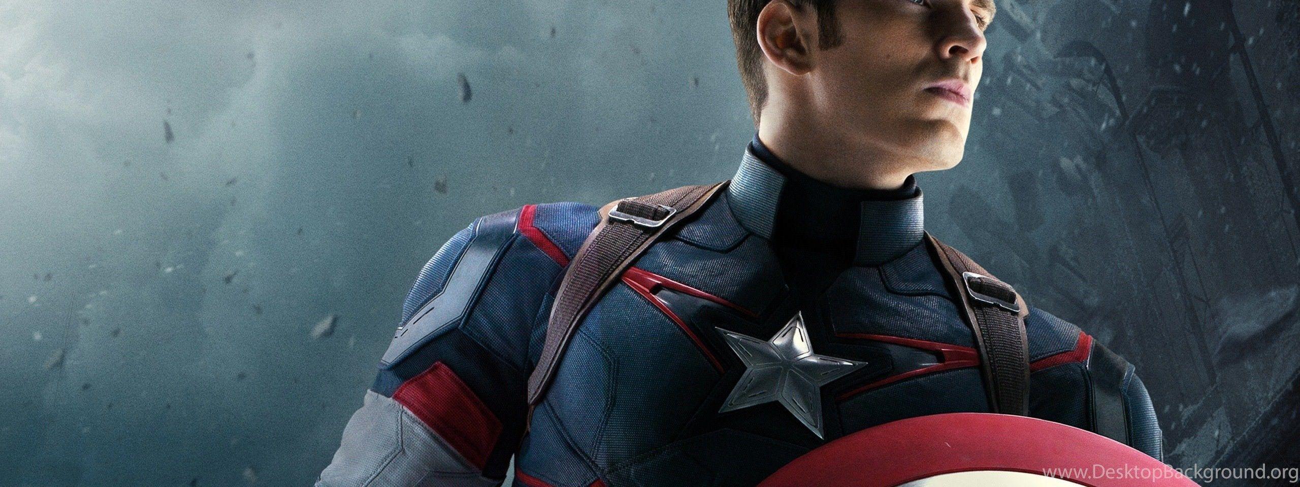 Captain America Dual Monitor Wallpapers - Top Free Captain America Dual ...