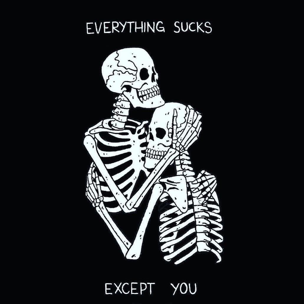 Skeleton Love Wallpapers - Top Free Skeleton Love Backgrounds ...