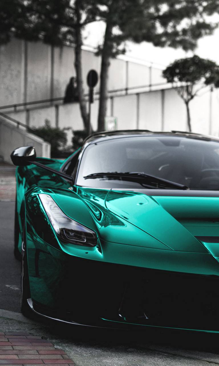 Green Ferrari Wallpapers - Top Free Green Ferrari Backgrounds ...
