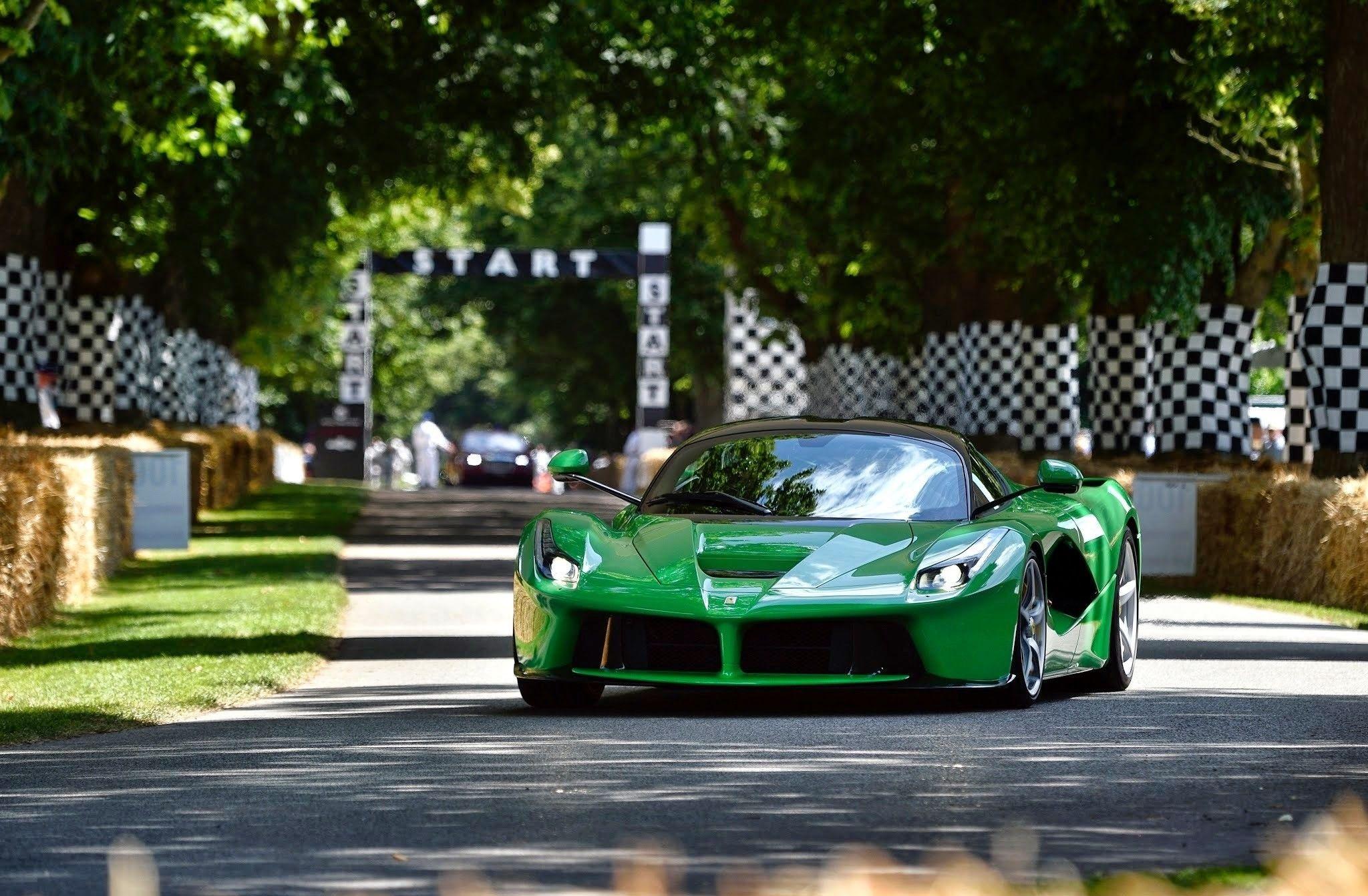 Green Ferrari Wallpapers - Top Free Green Ferrari Backgrounds ...