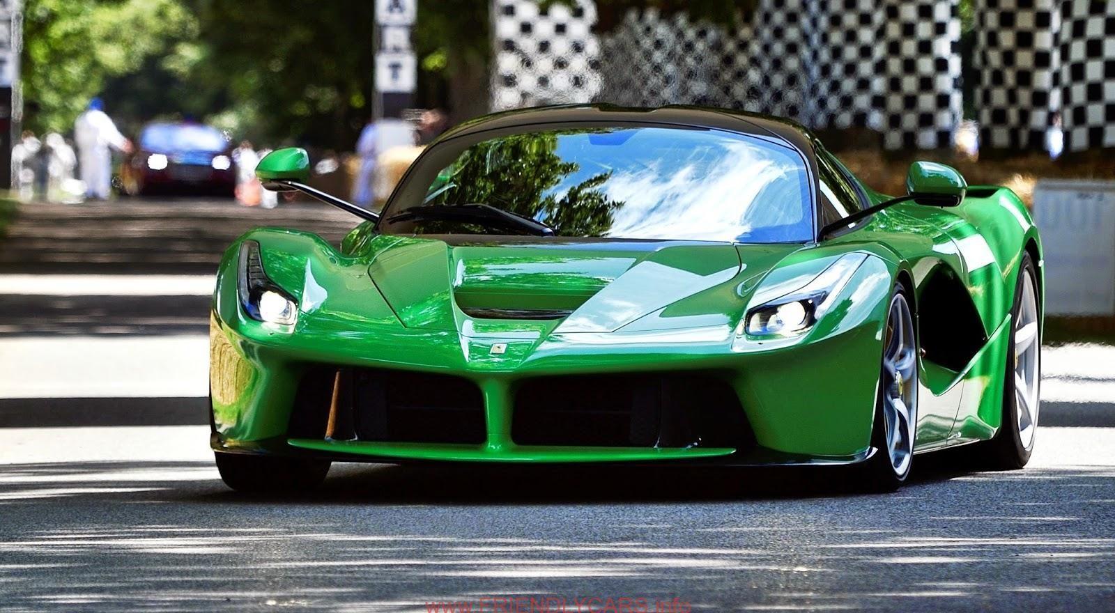 Green Ferrari Wallpapers - Top Free Green Ferrari Backgrounds ...