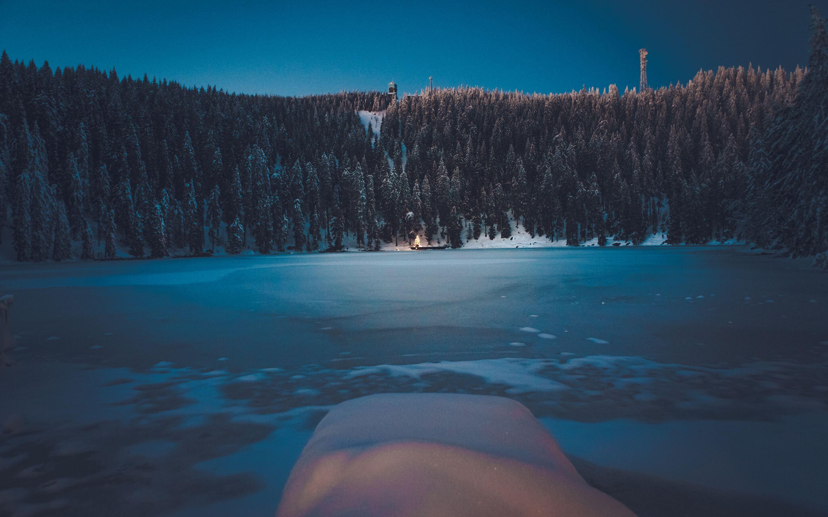 Winter Mountain Forest HD Wallpapers - Top Free Winter Mountain Forest ...