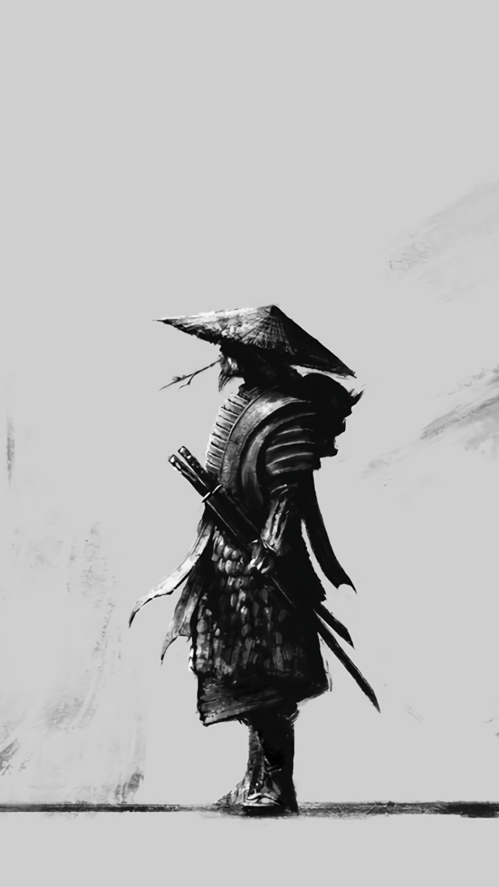 Black Samurai Art Wallpapers - Top Free Black Samurai Art Backgrounds ...