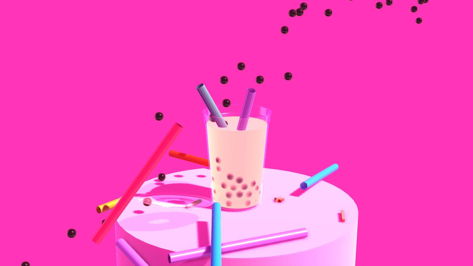 Pink Boba Wallpapers - Top Free Pink Boba Backgrounds - WallpaperAccess