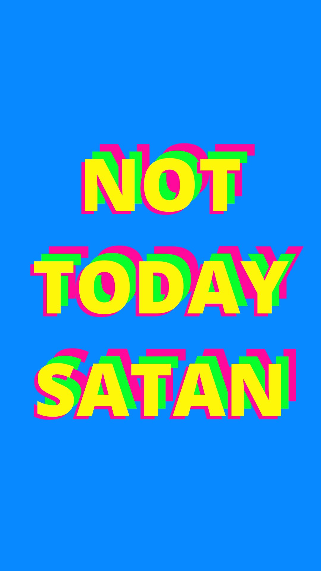 Not Today Satan Wallpapers - Top Free Not Today Satan Backgrounds ...