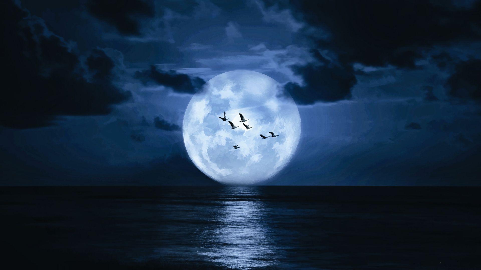 Big Moon Wallpapers - Top Free Big Moon Backgrounds - WallpaperAccess