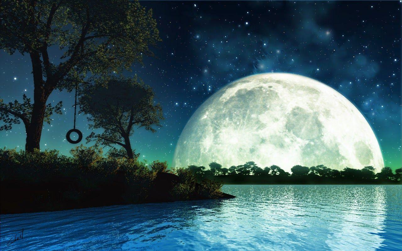 Big Moon Wallpapers - Top Free Big Moon Backgrounds - WallpaperAccess