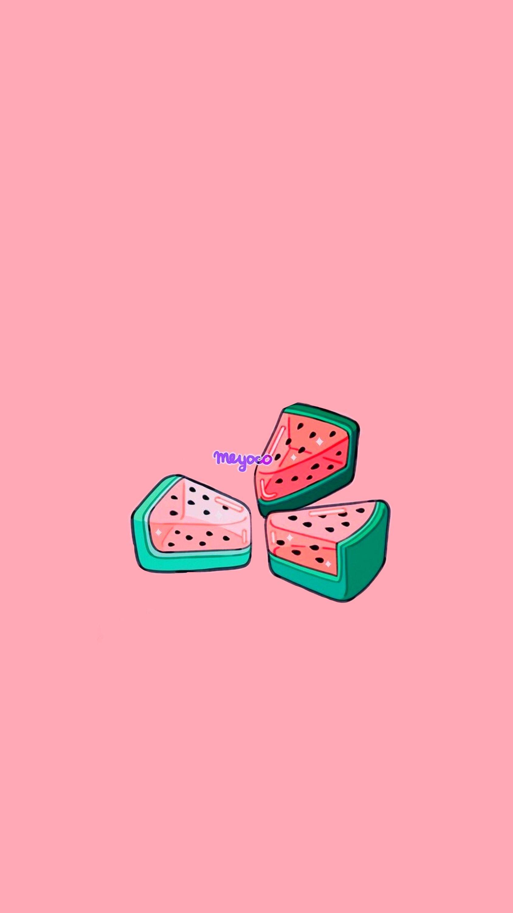 Cute Cartoon Watermelon Wallpapers - Top Free Cute Cartoon Watermelon ...