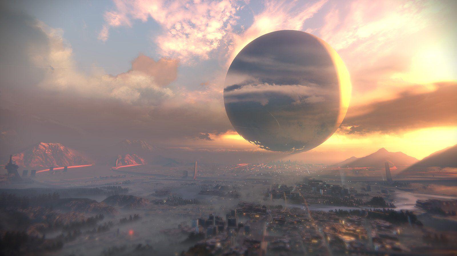 Destiny 2 Traveler Wallpapers - Top Free Destiny 2 Traveler Backgrounds ...