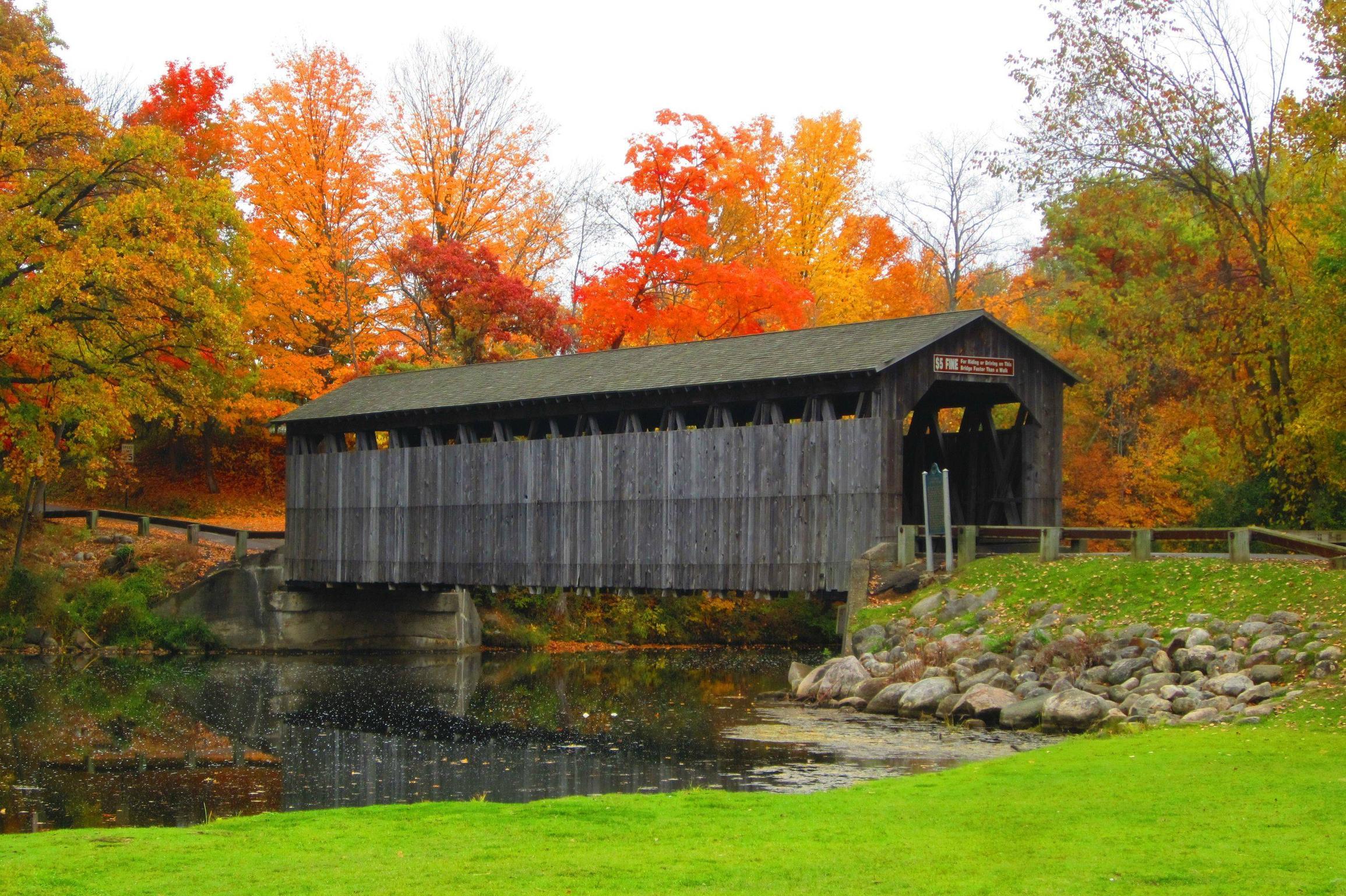 Covered Bridges Wallpapers - Top Free Covered Bridges Backgrounds ...